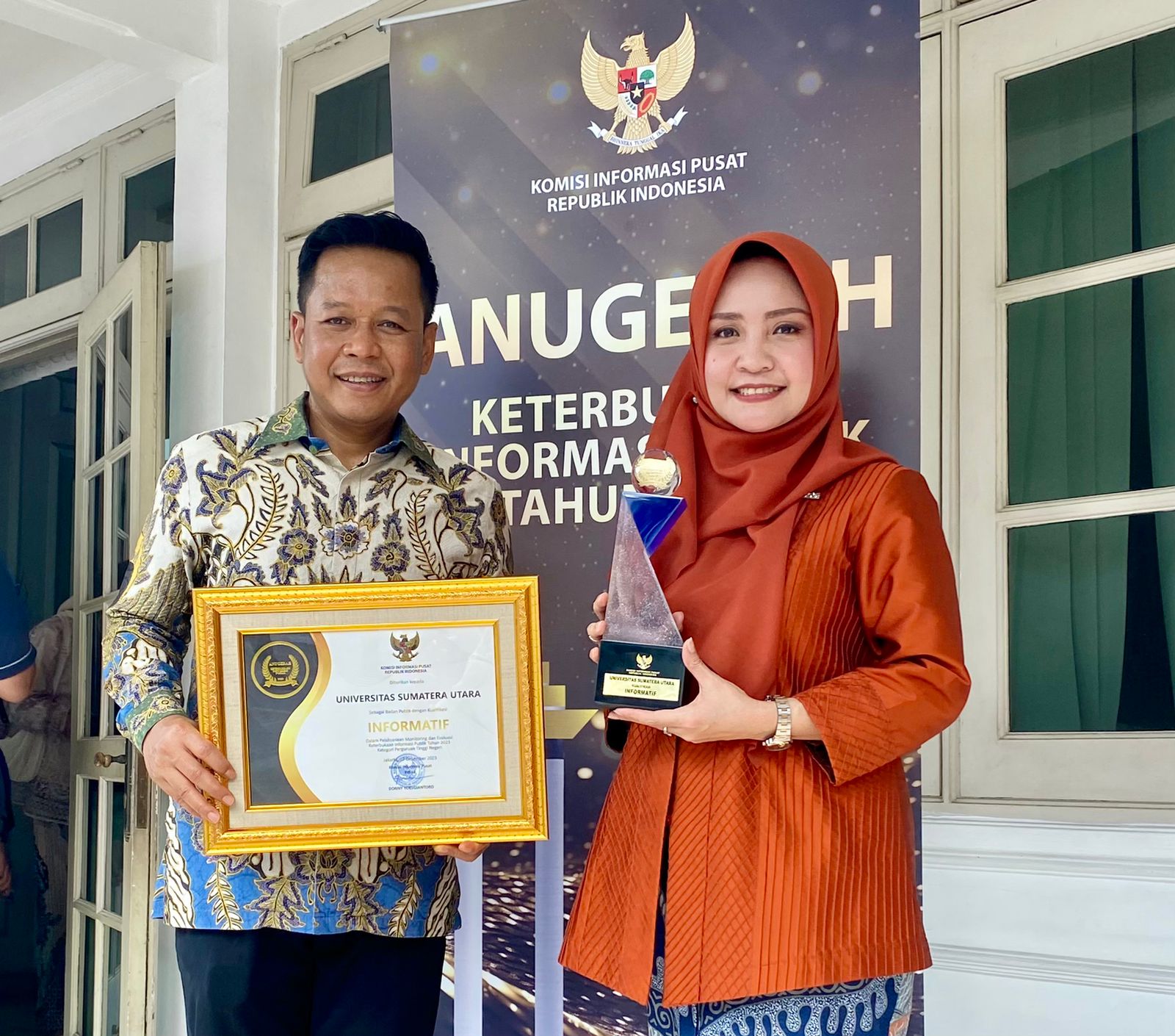 USU Raih Predikat Informatif Ketiga Kali. - Membaranews