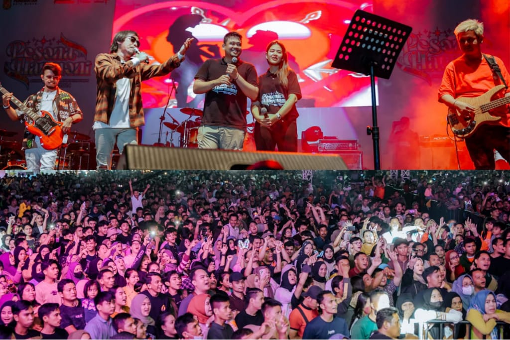 Di Medan, Drone Light Sambut Malam Pergantian Tahun 2024. - Membaranews Di Medan, Drone Light Sambut Malam Pergantian Tahun 2024. - Membaranews