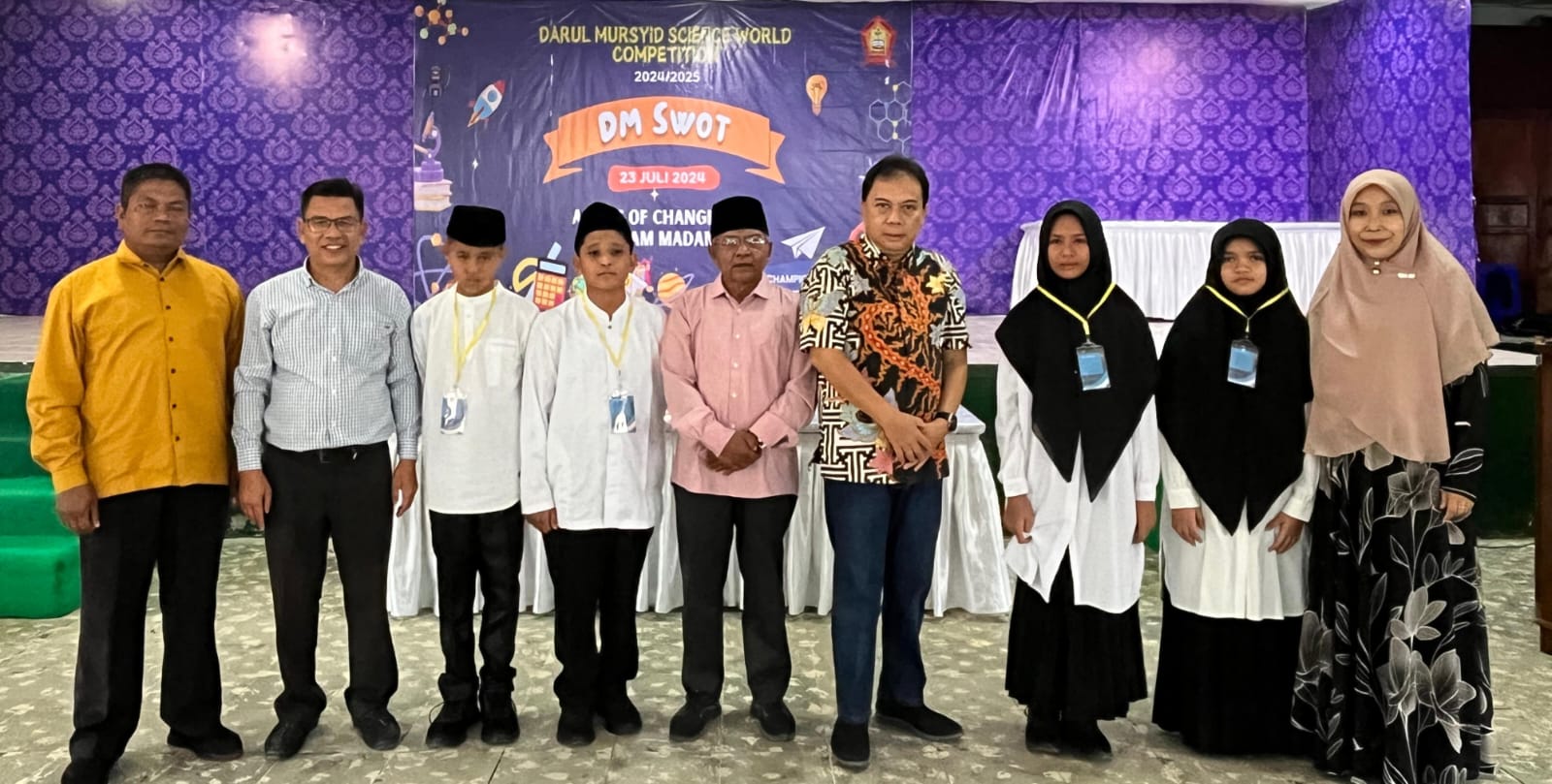 Ketum YASPENHIR Buka TATAP 2024/2025 Pesantren Darul Mursyid. - Membaranews